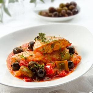 Braised sea bass with olives | Foods & Wines from Spain